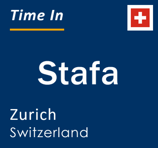 Current Local Time in Stafa, Zurich, Switzerland