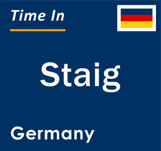 Current Local Time in Staig, Germany