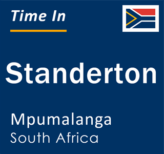 Current Local Time in Standerton, Mpumalanga, South Africa