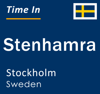 Current Local Time in Stenhamra, Stockholm, Sweden