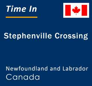 Current Local Time in Stephenville Crossing, Newfoundland and Labrador ...