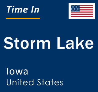 Current Local Time in Storm Lake, Iowa, United States