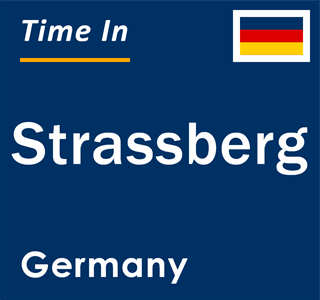 Current Local Time in Strassberg, Germany