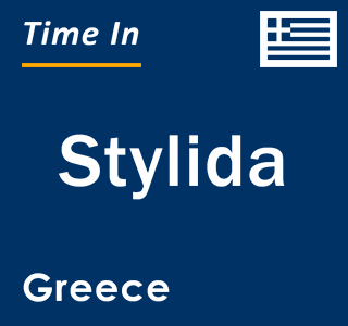 Current Local Time in Stylida, Greece