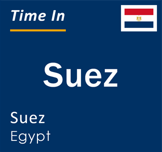 Current Local Time in Suez, Suez, Egypt