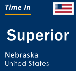 Current Local Time in Superior, Nebraska, United States