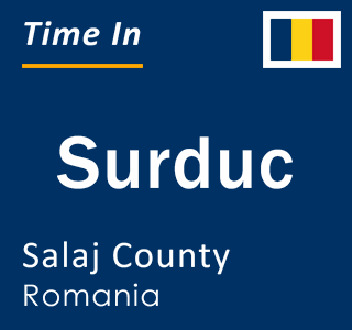 Current Local Time in Surduc, Salaj County, Romania