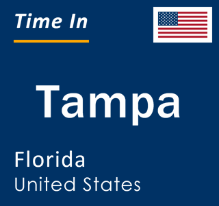 Current Local Time in Tampa, Florida, United States