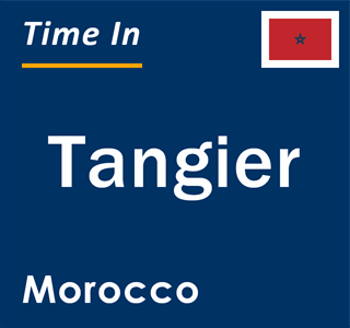 Current Local Time in Tangier, Morocco