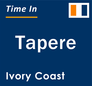 Current Local Time in Tapere, Ivory Coast