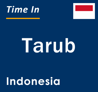 Current Local Time in Tarub, Indonesia