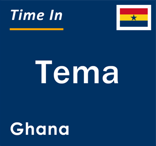 Current Local Time in Tema, Ghana