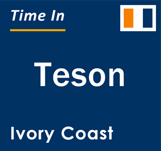 Current Local Time in Teson, Ivory Coast