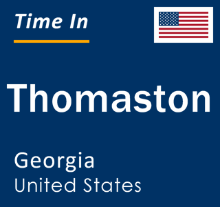 Current Local Time in Thomaston, Georgia, United States