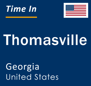 Current Local Time in Thomasville, Georgia, United States