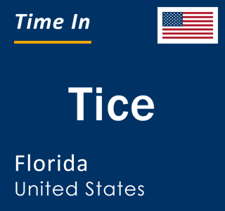 Current Weather Forecast | Tice, Florida, United States