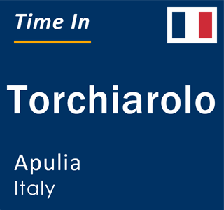 Current Local Time in Torchiarolo, Apulia, Italy