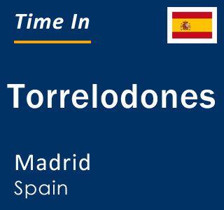 Current Local Time in Torrelodones, Madrid, Spain