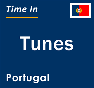 Current Local Time in Tunes, Portugal