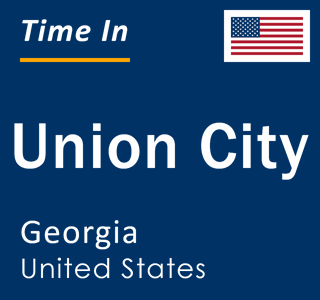 Current Local Time in Union City, Georgia, United States