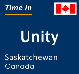 Current Local Time in Unity, Saskatchewan, Canada