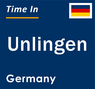 Current Local Time in Unlingen, Germany