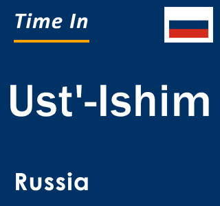 Current Local Time in Ust'-Ishim, Russia