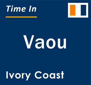Current Local Time in Vaou, Ivory Coast