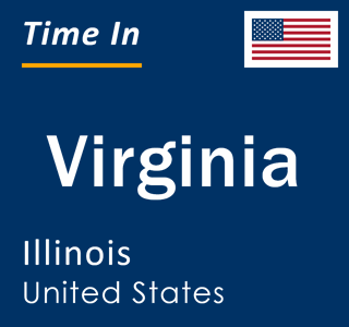 Current Local Time in Virginia, Illinois, United States