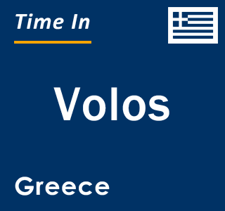 Current Local Time in Volos, Greece