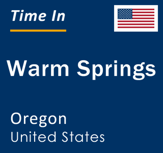 Current Weather Forecast | Warm Springs, Oregon, United States