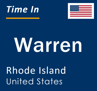Current Local Time in Warren, Rhode Island, United States