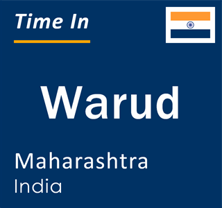 Current Local Time in Warud, Maharashtra, India