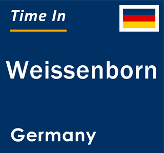 Current Local Time in Weissenborn, Germany