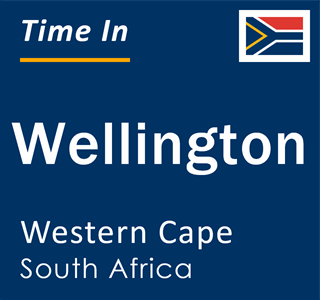Current Local Time in Wellington, Western Cape, South Africa