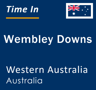 Current Local Time in Wembley Downs, Western Australia, Australia