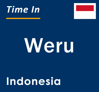 Current Local Time in Weru, Indonesia