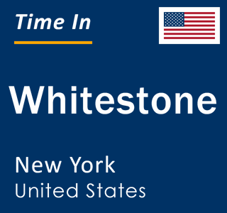 Current Local Time in Whitestone, New York, United States