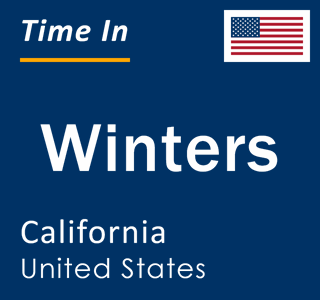 Current Local Time in Winters, California, United States