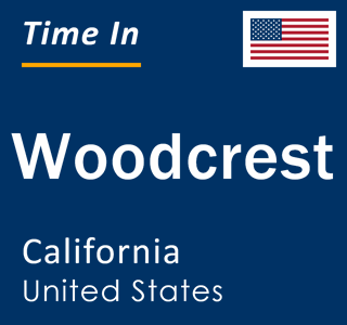 Current Weather Forecast | Woodcrest, California, United States
