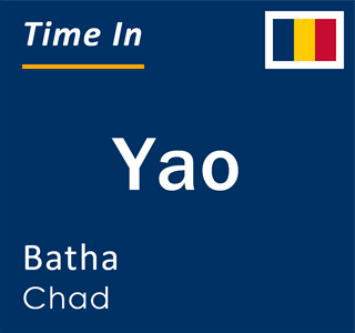 Current Local Time in Yao, Batha, Chad