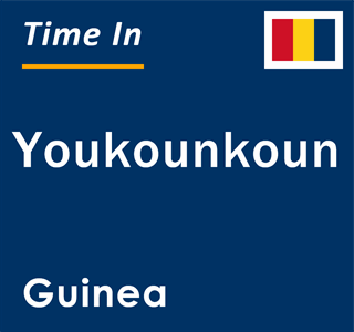 Current Local Time in Youkounkoun, Guinea