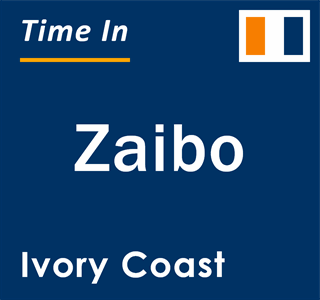 Current Local Time in Zaibo, Ivory Coast