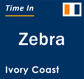 Current Local Time in Zebra, Ivory Coast