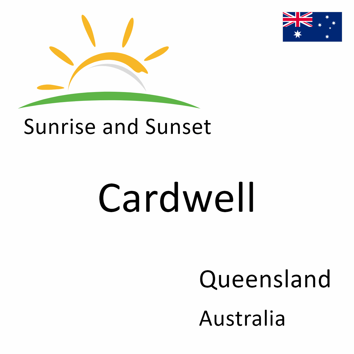Sunrise and Sunset Times in Cardwell, Queensland, Australia