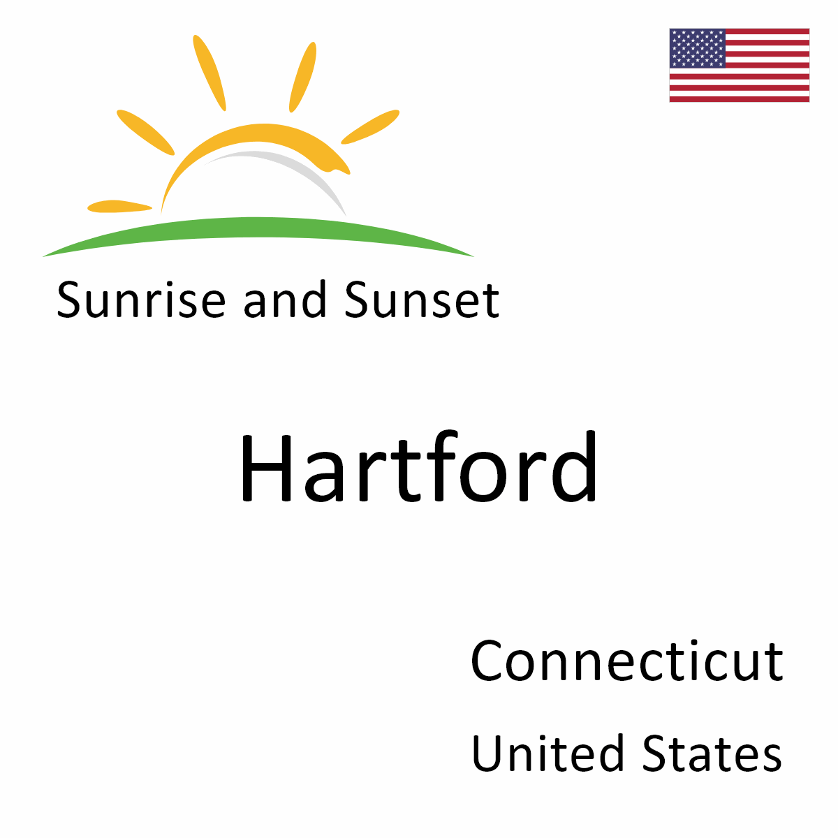 Sunrise and Sunset Times in Hartford, Connecticut, United States