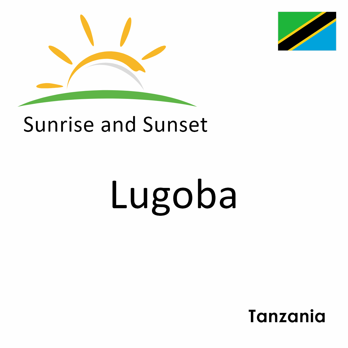 Sunrise and Sunset Times in Lugoba, Tanzania