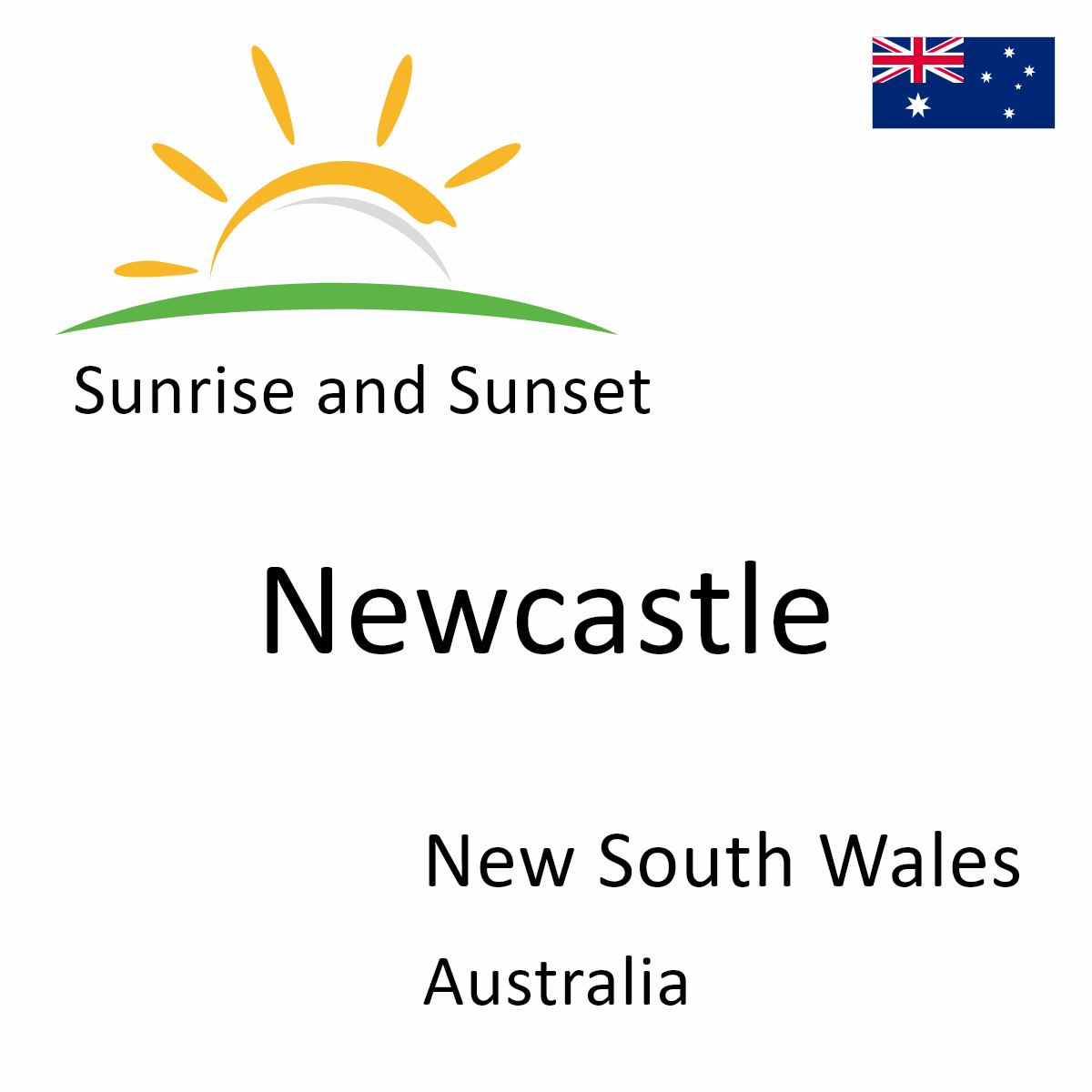 Sunrise and Sunset Times in Newcastle, New South Wales, Australia