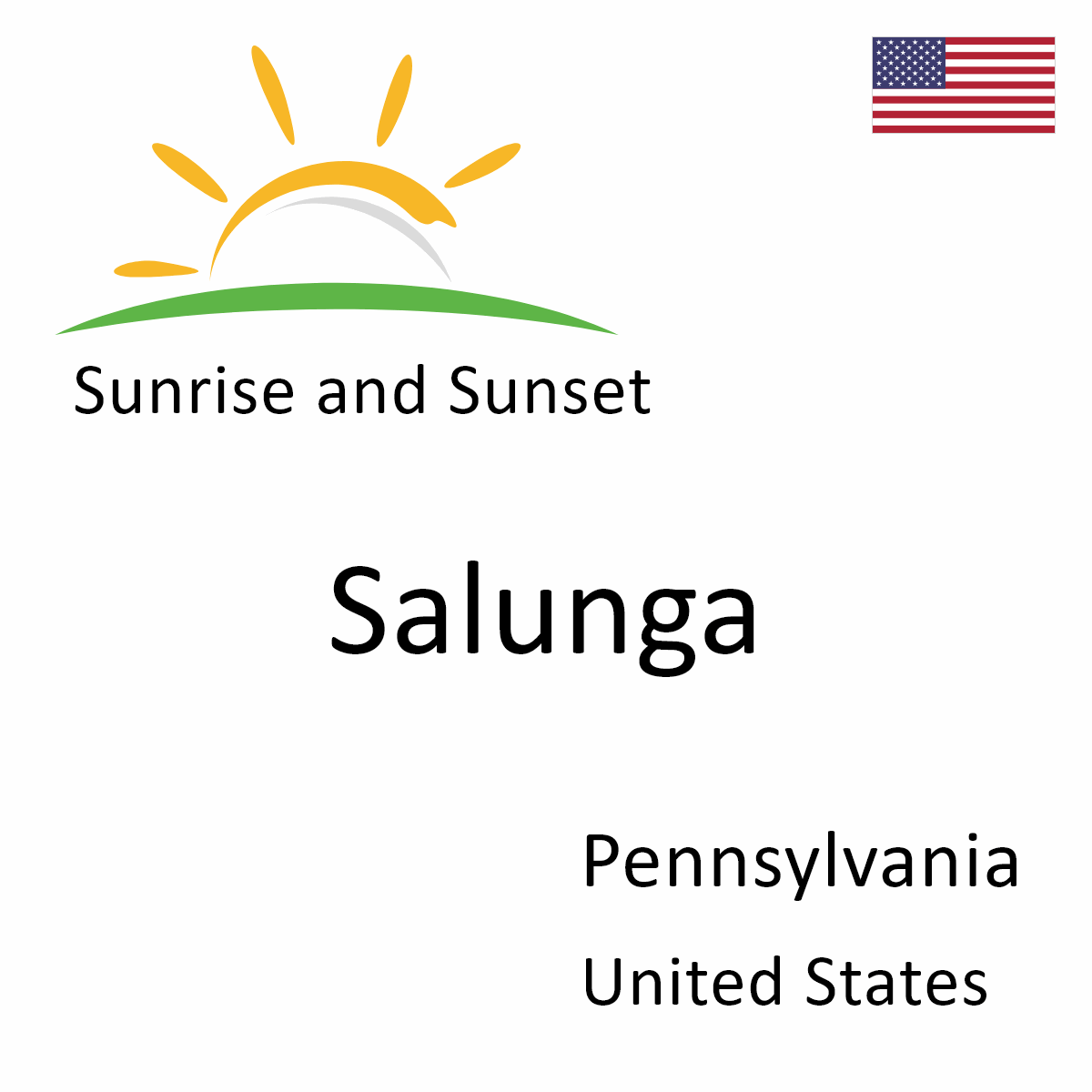 Sunrise and Sunset Times in Salunga, Pennsylvania, United States