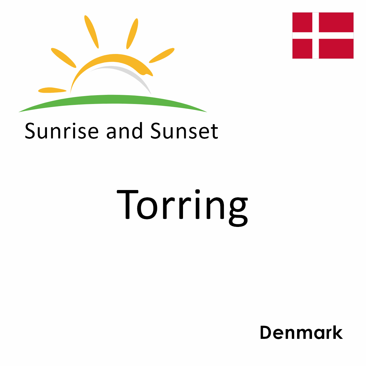 Sunrise and Sunset Times in Torring, Denmark